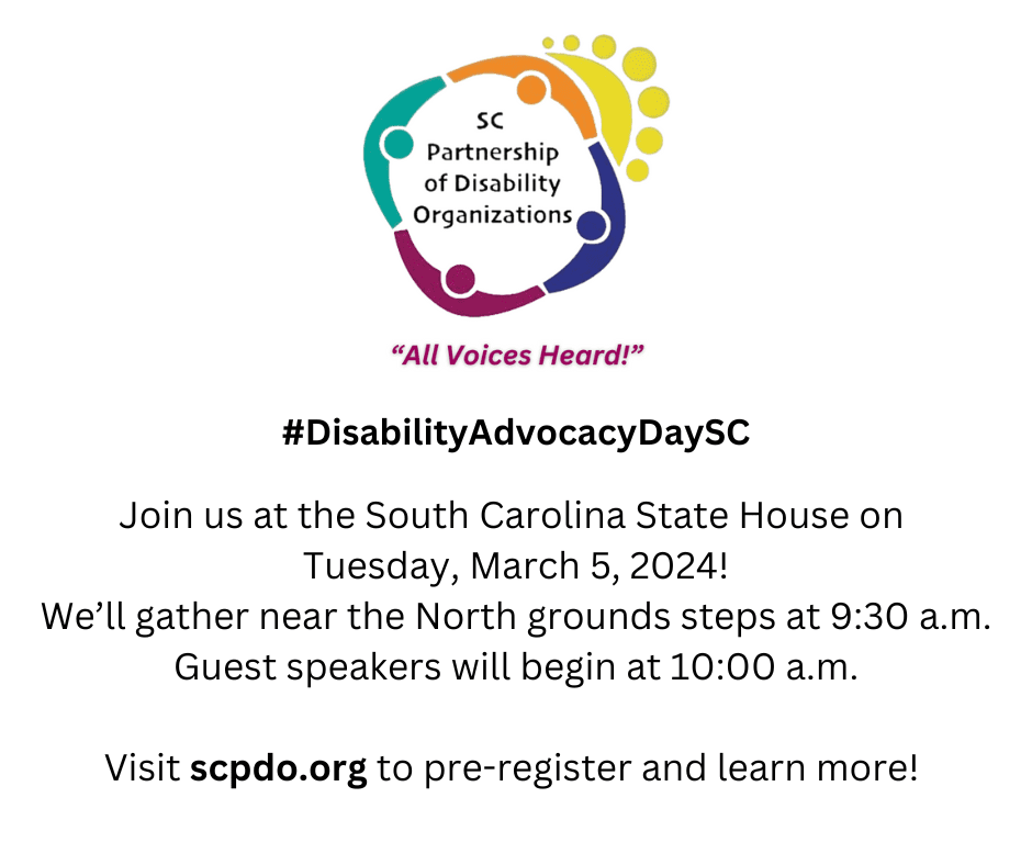 #DisabilityAdvocacyDaySC - Family Connection of South Carolina